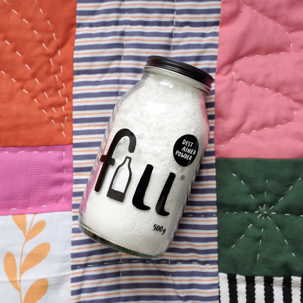 Destainer Powder 500g glass jar. Fill Clean Repeat - Fill Refill Co ...