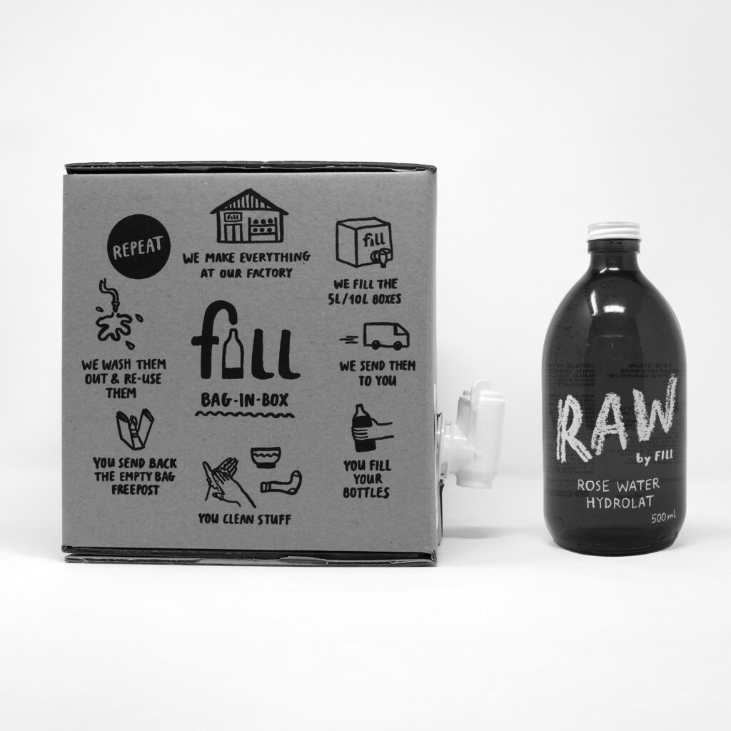 Rose Water Hydrolat 5L Home refill - Fill Refill Co - Refillable Eco ...