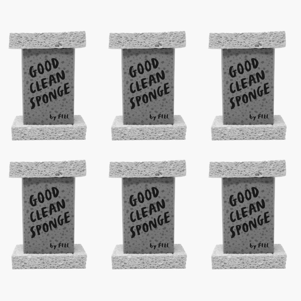 Good Clean Sponge Box of 6 x 2-packs - Fill Refill Co - Refillable Eco ...