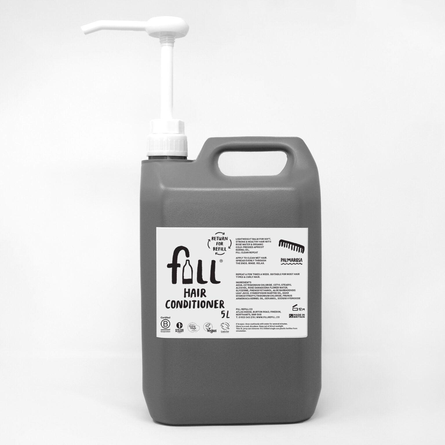 Hair Conditioner 5L Home Refill - Fill Refill Co - Refillable Eco ...